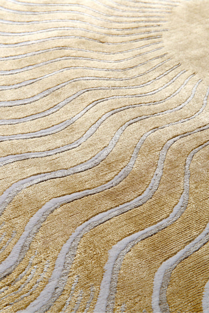 Solar Radiance Rug - Handcrafted Elegance – Saara Rugs